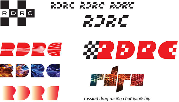 The making of the Russian Drag Racing Championship logo and corporate ...