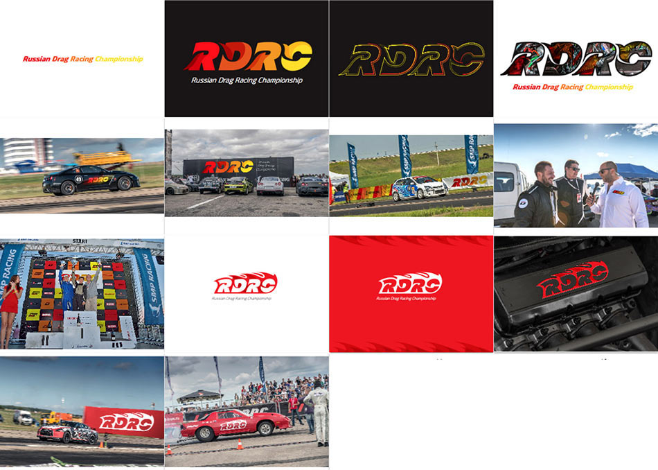 The making of the Russian Drag Racing Championship logo and corporate ...