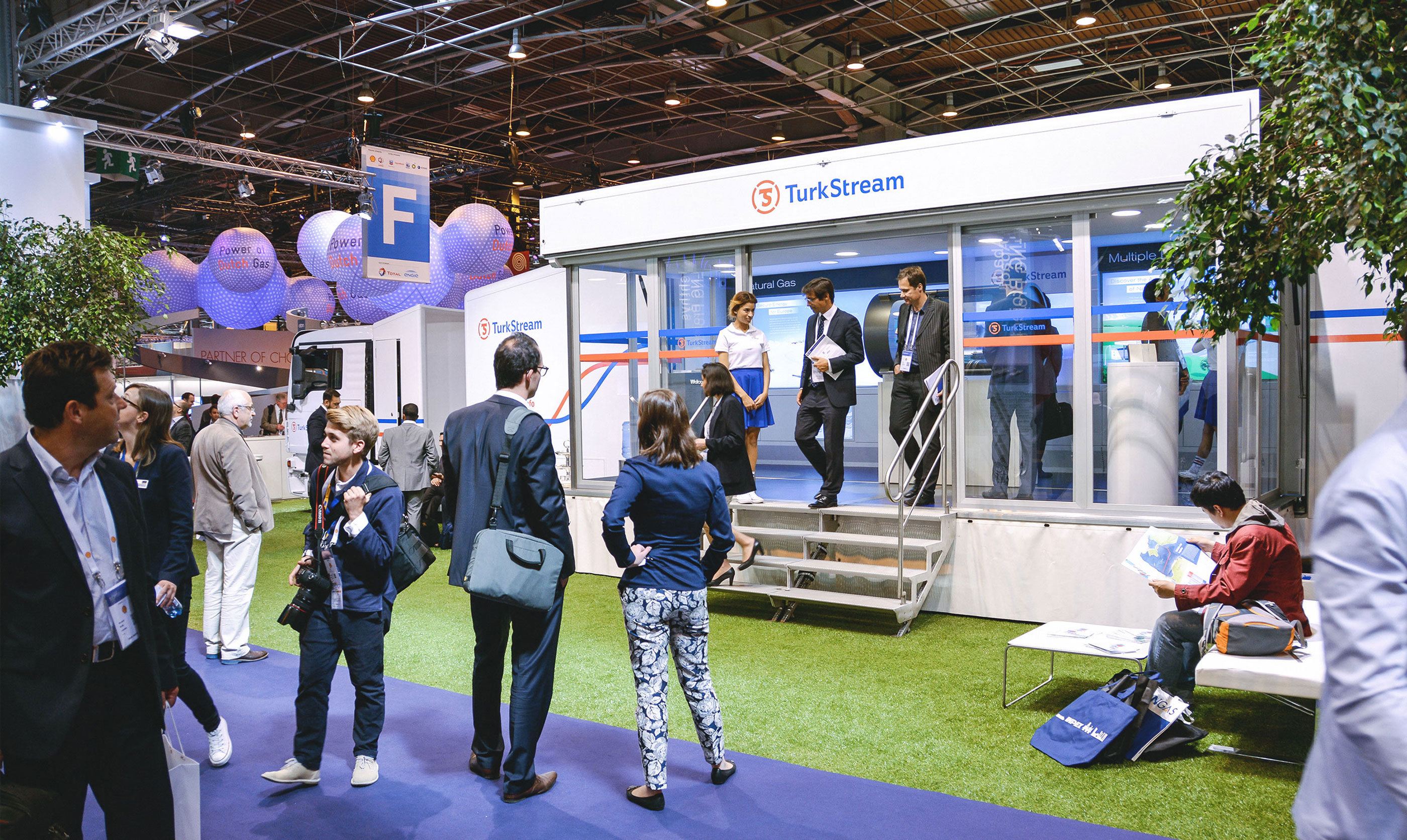 TurkStream interactive presentation and applications